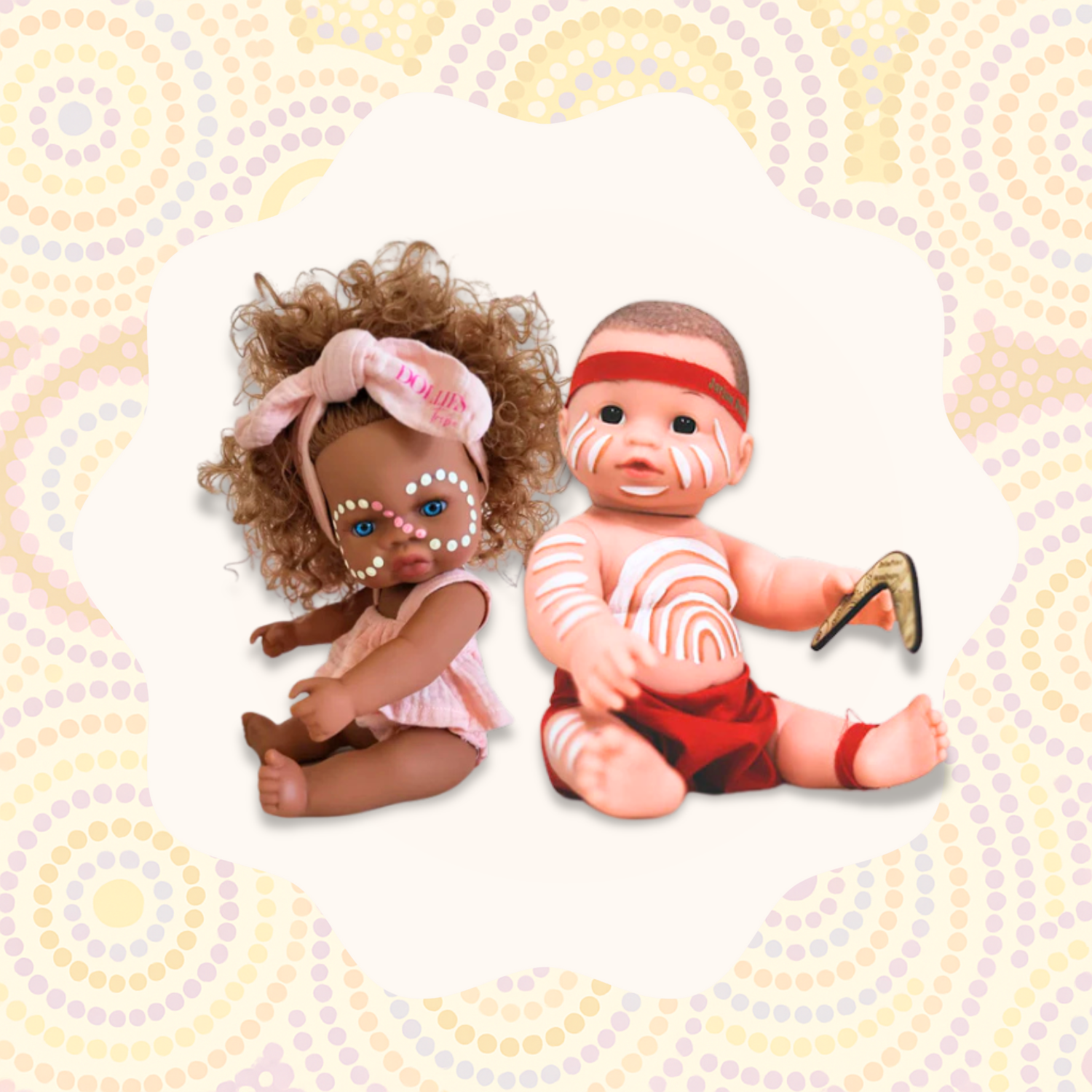 Dollies Tribe | Hand-Painted Aboriginal Dolls Celebrating Culture – Dollies Tribe & Co